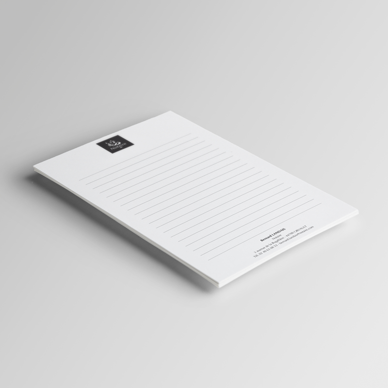 Bloc-notes format A5 sans couverture - RomefortPrint - RomefortPrint