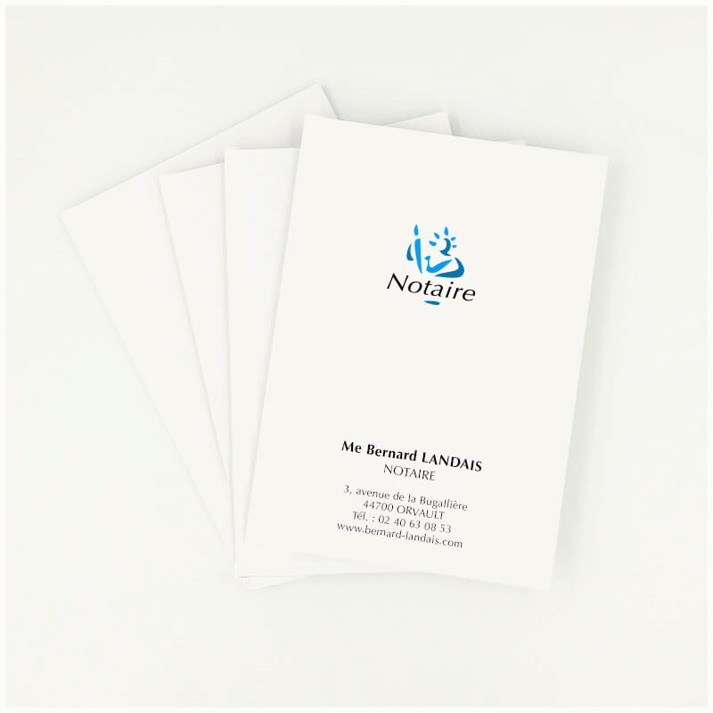 Bloc-notes format A5 avec couverture - RomefortPrint - RomefortPrint